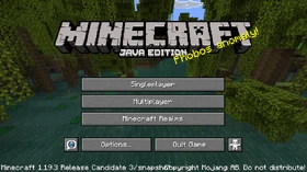 Java Edition 1.19.3 Release Candidate 3 - Minecraft Wiki