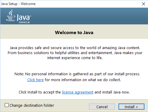 Lessen/Update Java - Minecraft Wiki
