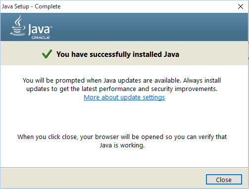 Lessen/Update Java - Minecraft Wiki