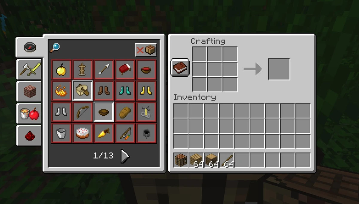 Receptenboek - Minecraft Wiki