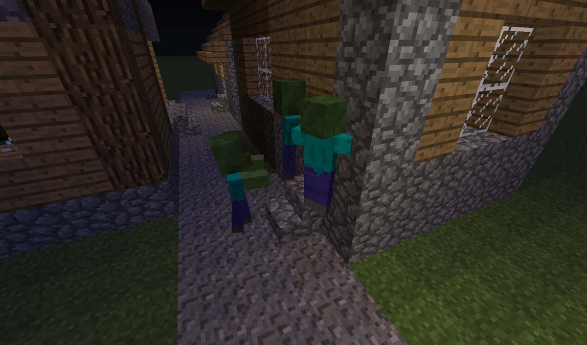 Oblężenie zombie – Minecraft Wiki Polska