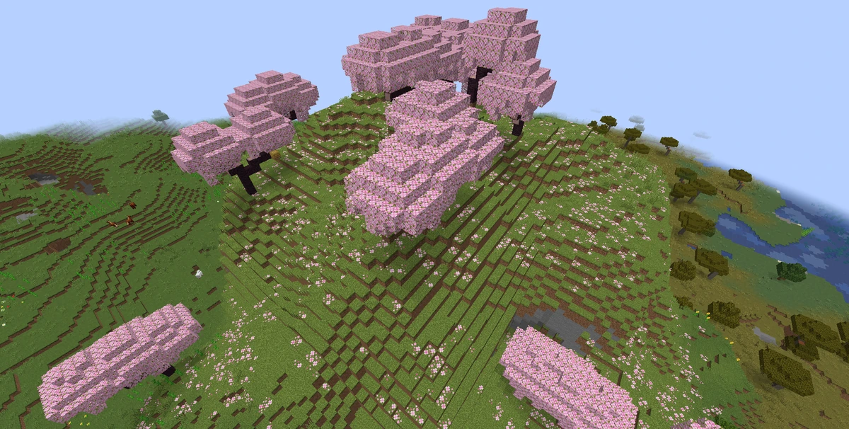 Wiśniowy gaj – Minecraft Wiki Polska