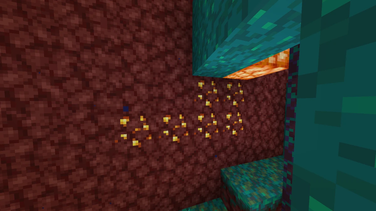 Netherowe złoże złota – Minecraft Wiki Polska
