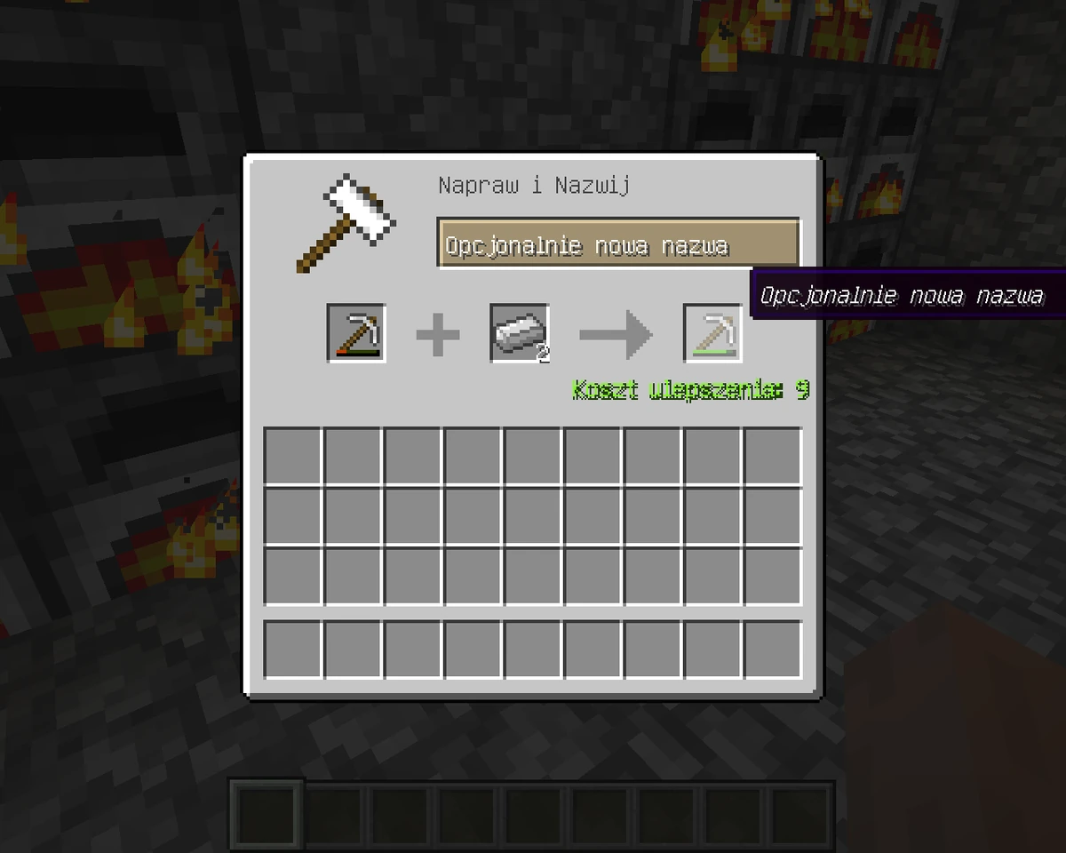 Naprawa przedmiotów – Minecraft Wiki Polska