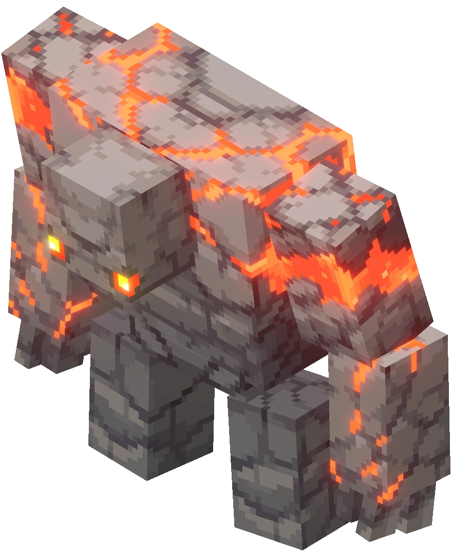 Minecraft Dungeons:Голем красного камня — Minecraft Wiki