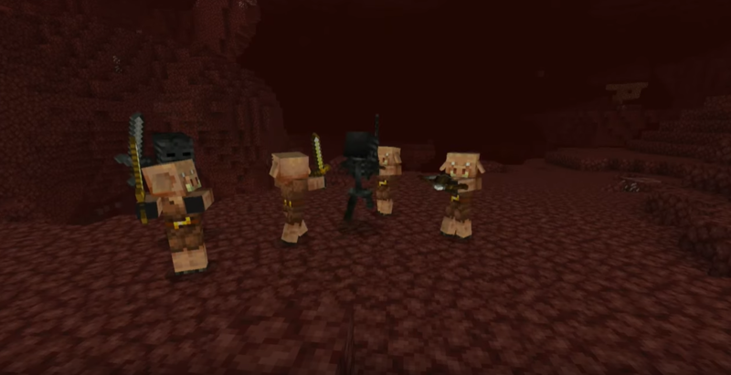 Пиглин — Minecraft Wiki Майнкрафт вики