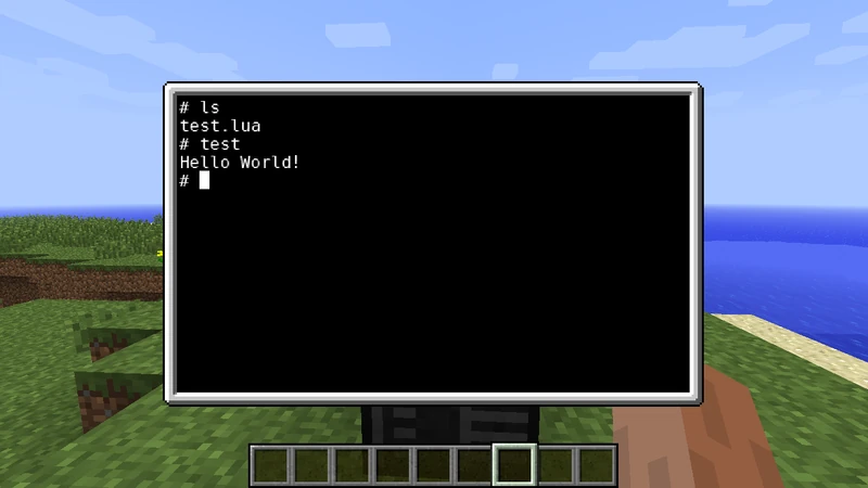 OpenComputers/Туториал: Пишем программу — Minecraft Wiki