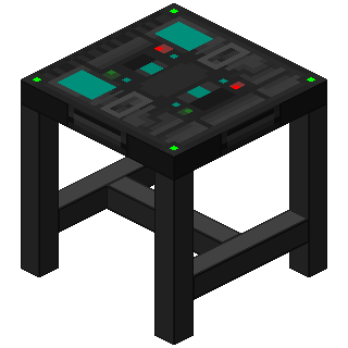 Modular Powersuits/Энергетический стол — Minecraft Wiki