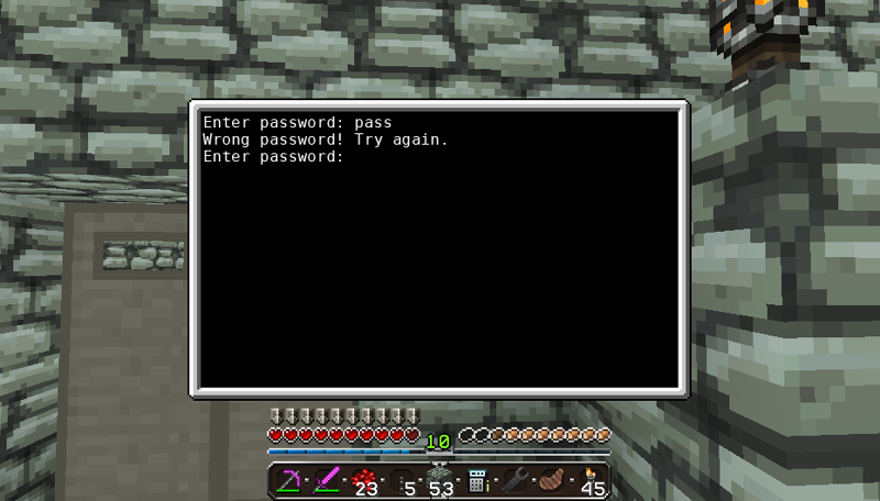 OpenComputers/Программа: кодовый замок — Minecraft Wiki
