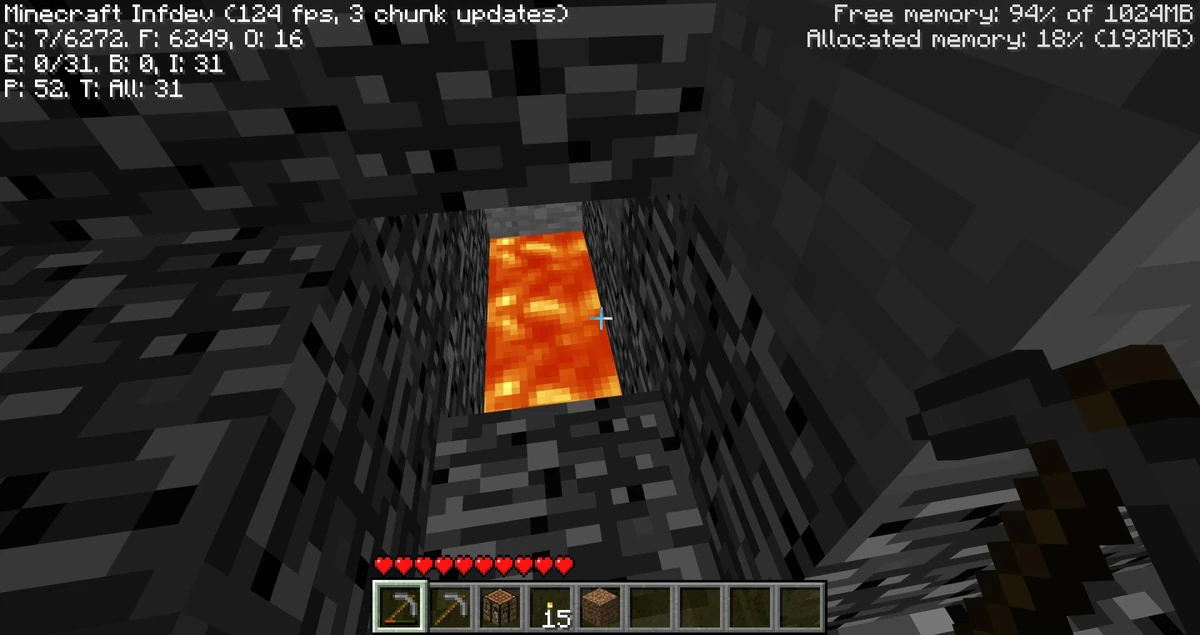 Infdev 20100617-1 (Java Edition) — Minecraft Wiki