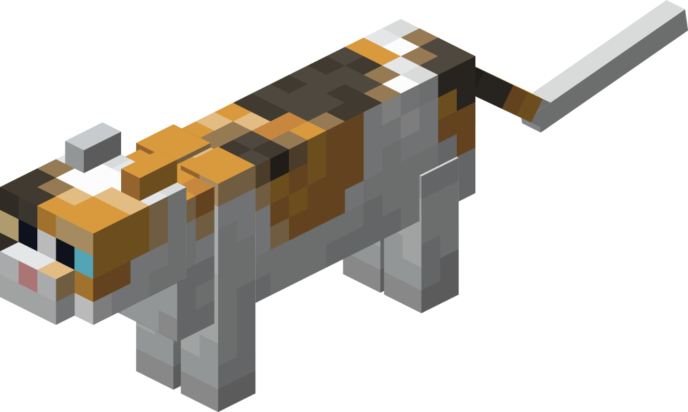 Кошка — Minecraft Wiki Майнкрафт вики