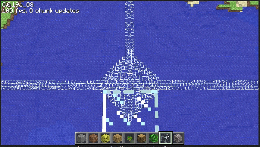 Classic 0.0.19a_03 (Java Edition) — Minecraft Wiki