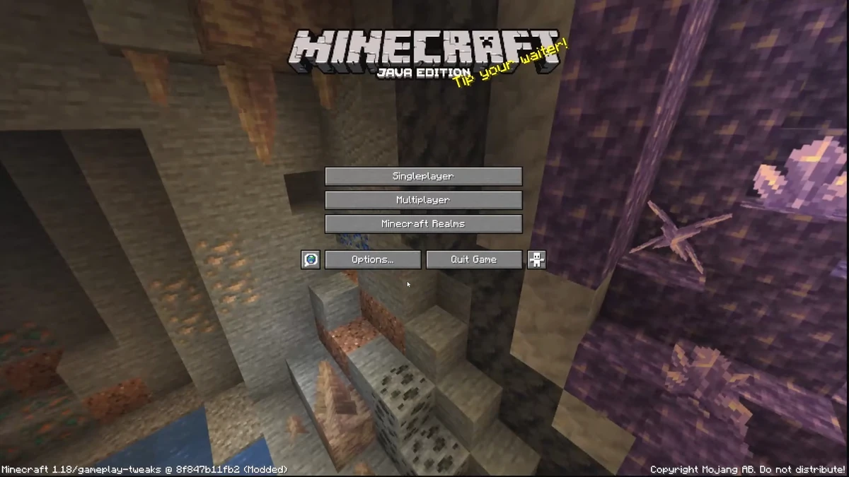 1.18 (Java Edition)/gameplay-tweaks @ 8f847b11fb2 — Minecraft Wiki