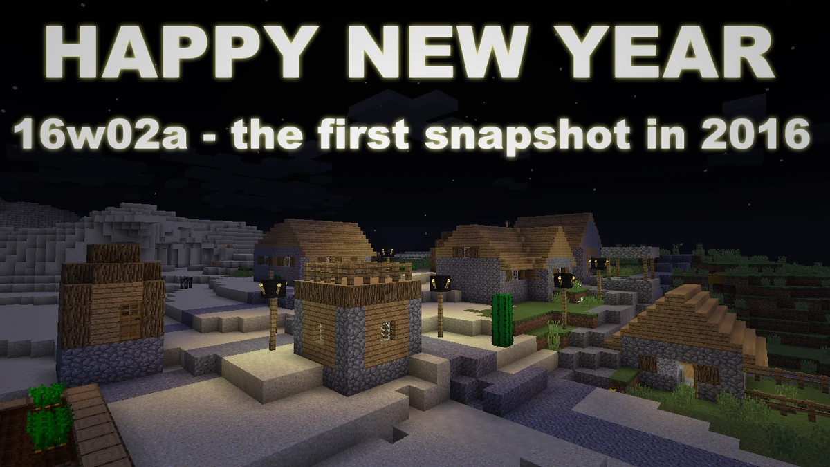 16w02a - Minecraft Wiki，最详细的我的世界百科
