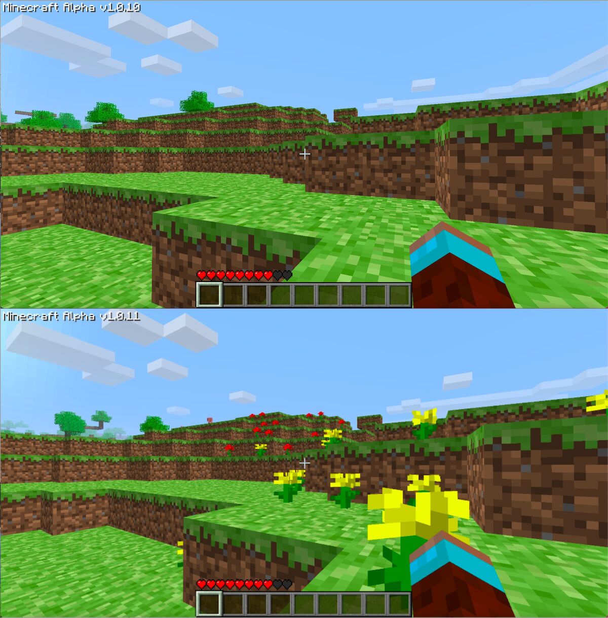 Java版alpha V1011 Minecraft Wiki，最详细的我的世界百科