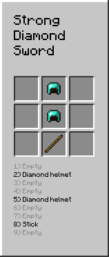 Strong Diamond Sword | Minecraft Character Creator Wiki | Fandom