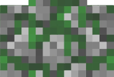 Minecraft Mossy Cobblestone Texture