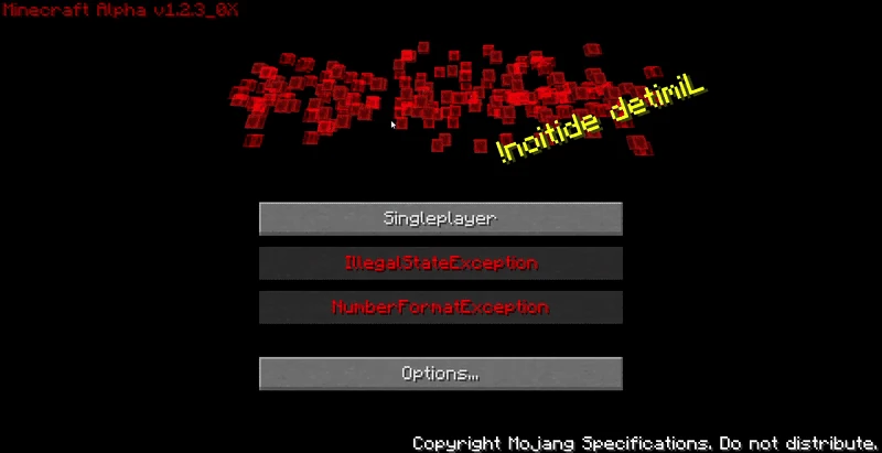 Alpha 1.2.3 0X | Minecraft CreepyPasta Wiki | Fandom