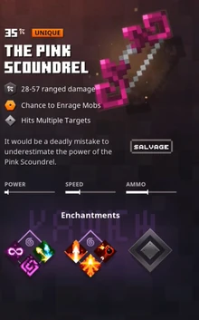The Pink Scoundrel | Minecraft: Dungeons Wiki | Fandom