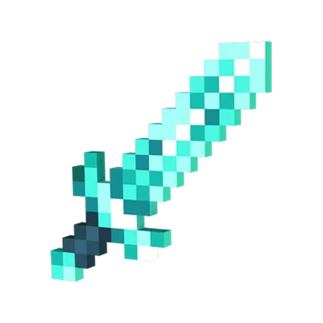 Minecraft Diamond Sword Transparent