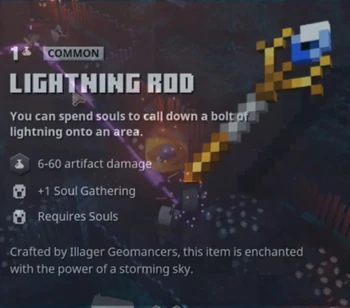 Lightning Rod | Minecraft: Dungeons Wiki | Fandom