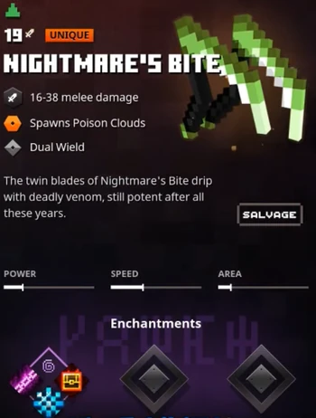 Nightmare's Bite | Minecraft: Dungeons Wiki | Fandom