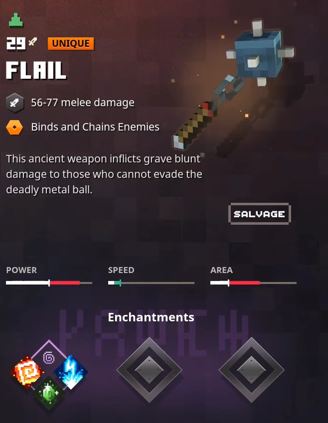 Flail | Minecraft: Dungeons Wiki | Fandom