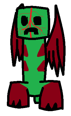 Red Delta Creeper | Minecraft Fanfictions Wiki | Fandom