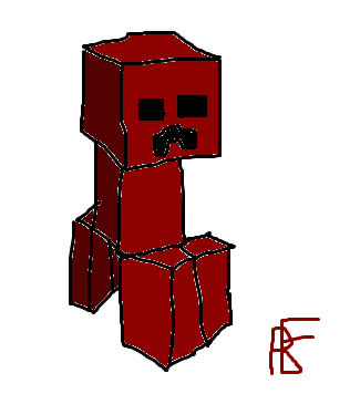 Minecraft Nether Creeper