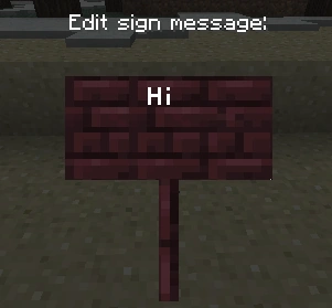 Nether Brick Sign | Minecraft Fanfictions Wiki | Fandom