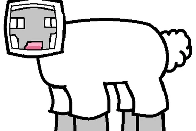minecraft sheep template
