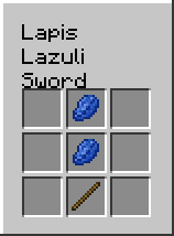 Minecraft Lapis Sword