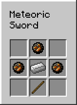 Meteoric Sword | Minecraft Fan Ideas Wiki | Fandom