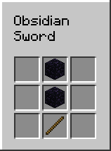 Obsidian Sword | Minecraft Fan Ideas Wiki | Fandom