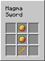 Magma Sword | Minecraft Fan Ideas Wiki | Fandom
