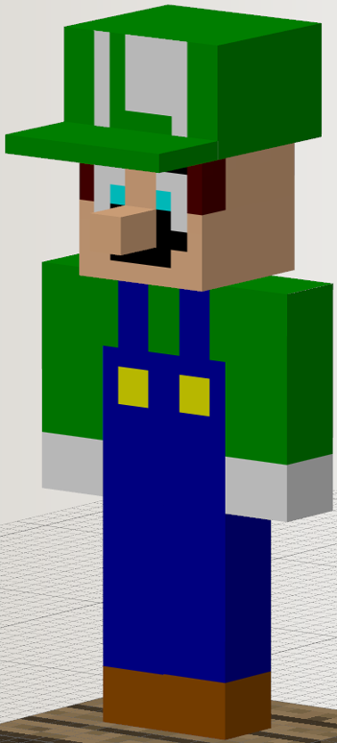 Luigi Minecraft Skin