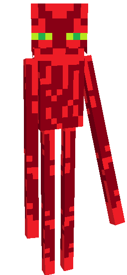 Minecraft Red Enderman Skins