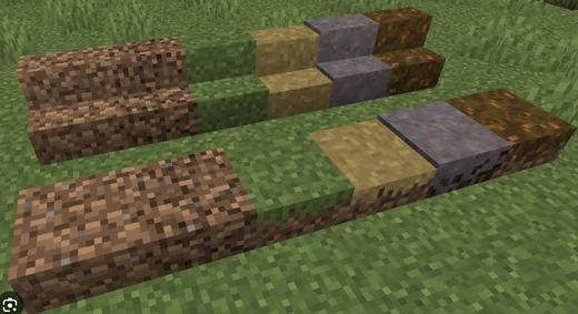 Soil Stairs and Slab | Minecraft Fanon Wiki | Fandom