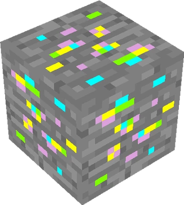 Rainbow Ore Minecraft Blocks Tynker