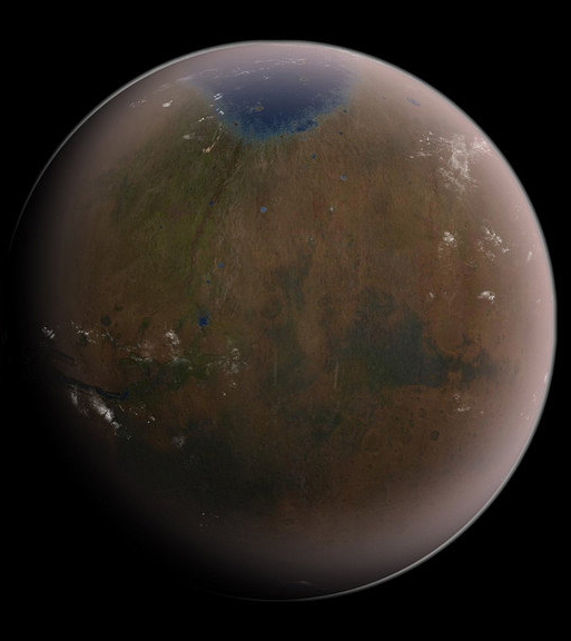 Minecraft Planet Mars