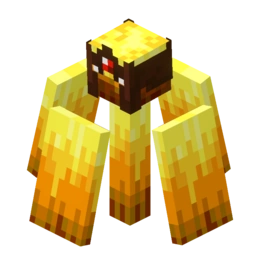 Minecraft Blaze Head Hd