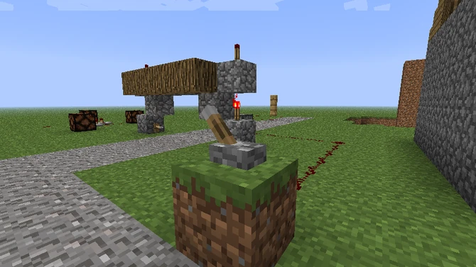 Redstone activated falling block | Minecraftmodcustomstuff Wiki | Fandom