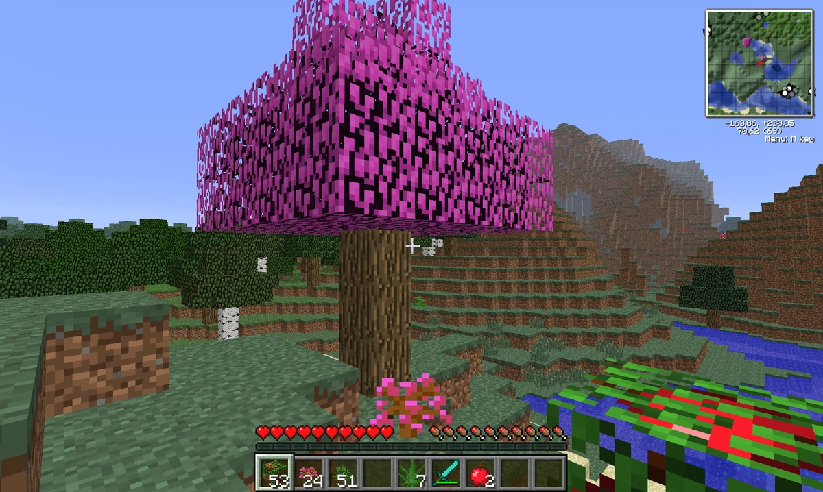 Cherry Blossom Tree | Minecraftmodcustomstuff Wiki | Fandom