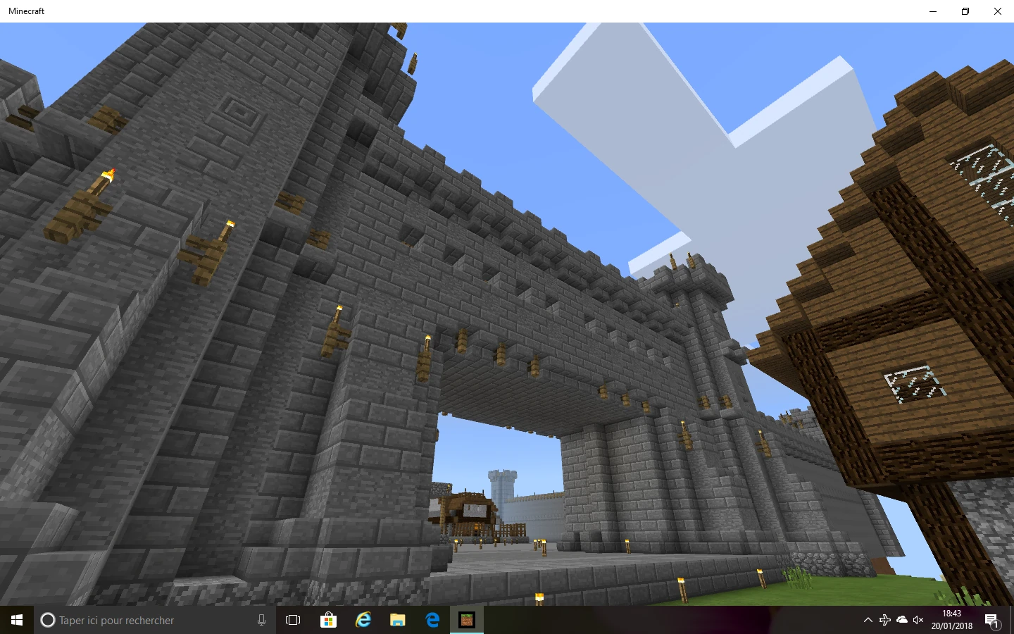 Minecraft Simple Castle Survival