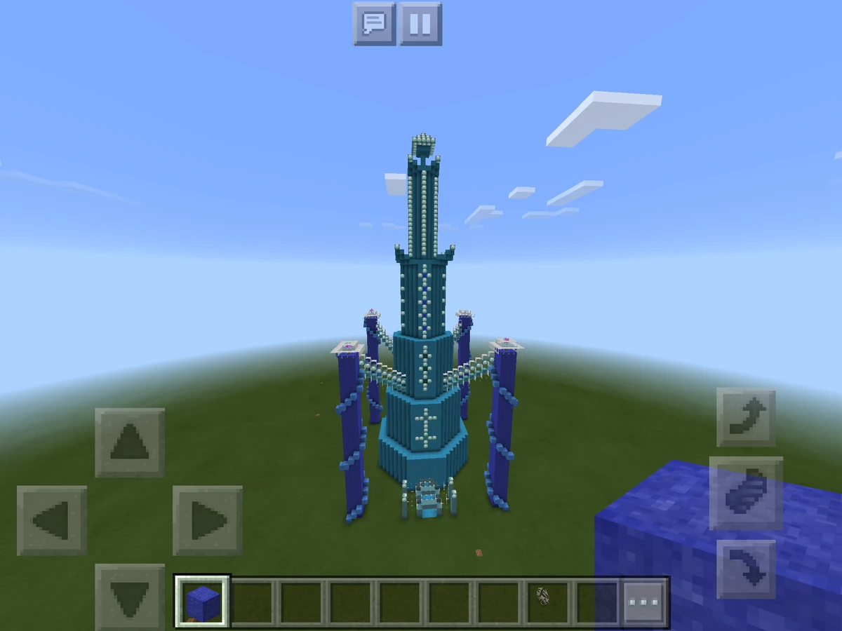 User blog:SofíaWikia88/Blue tower | Minecraft Bedrock Wiki | Fandom
