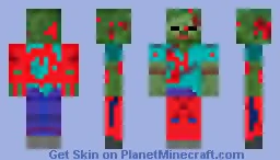 Bloody zombie | Minecraft skins mods and severs Wiki | Fandom