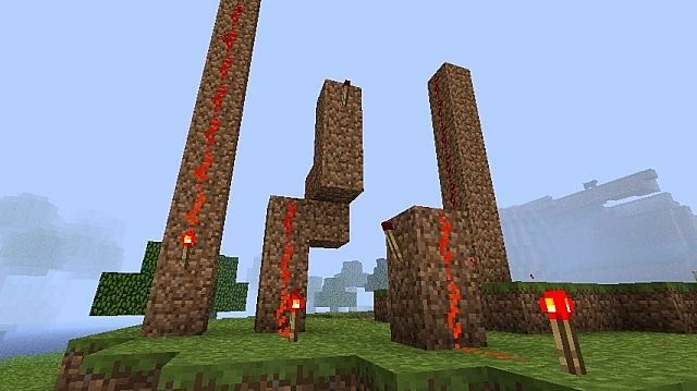 Vertical redstone | Minecraft skins mods and severs Wiki | Fandom