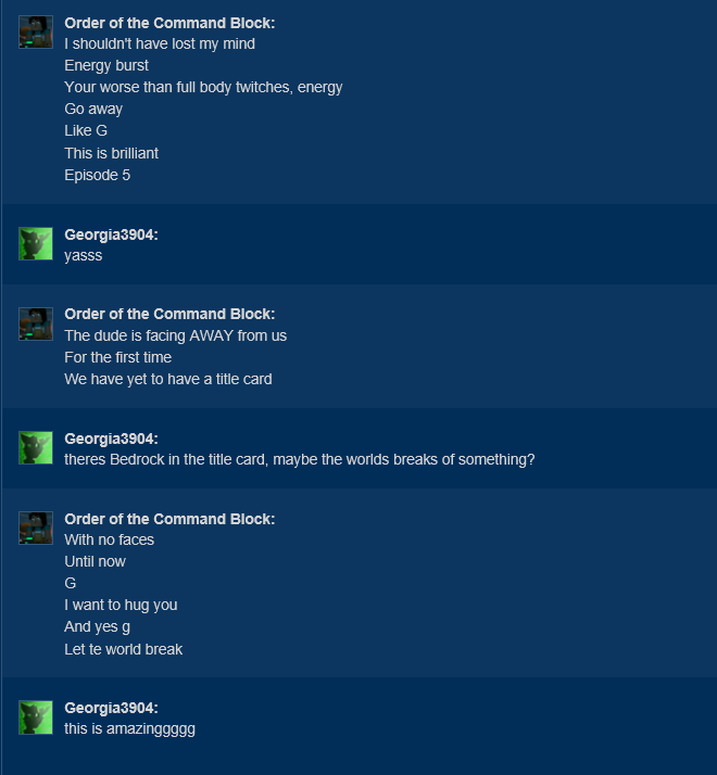 User blog:Order of the Command Block/Theories G and I Came Up With ...