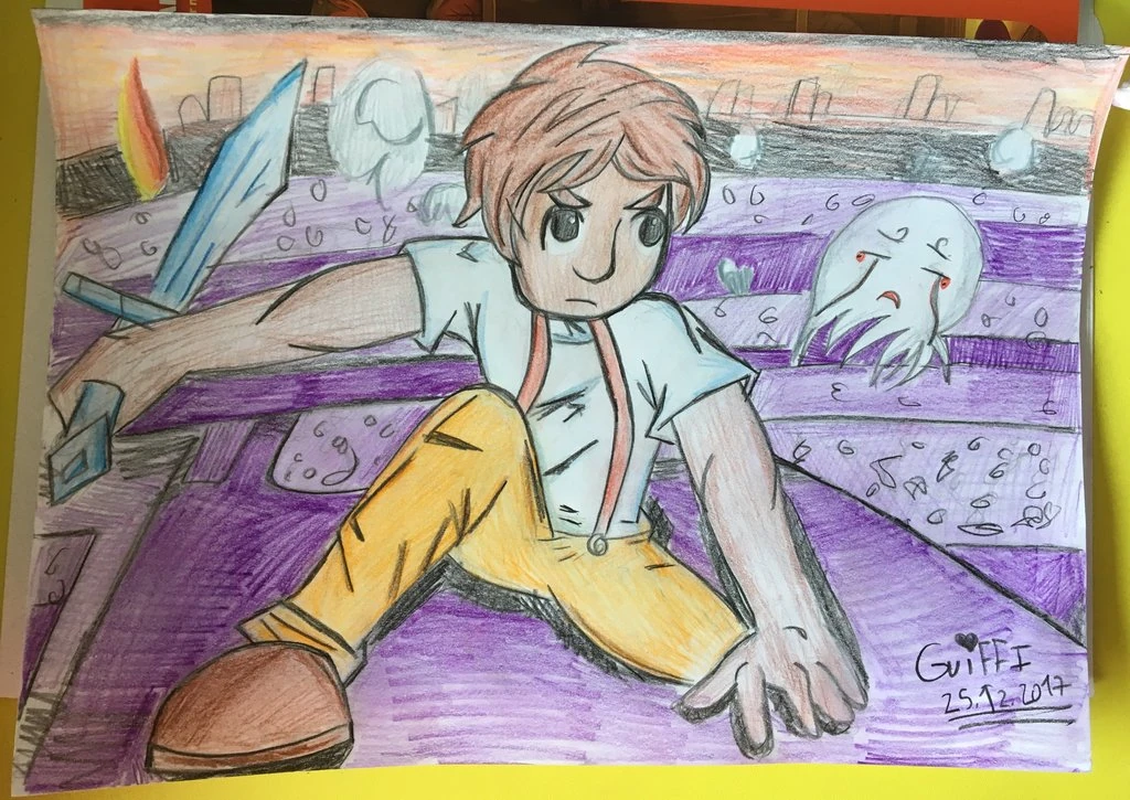 how to draw jessie minecraft story mode