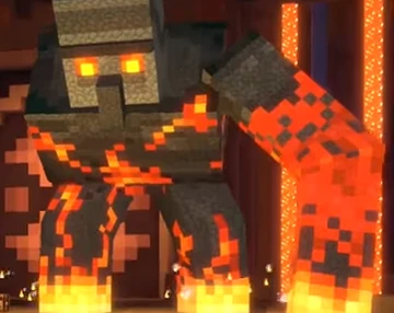 Minecraft Lava Golem